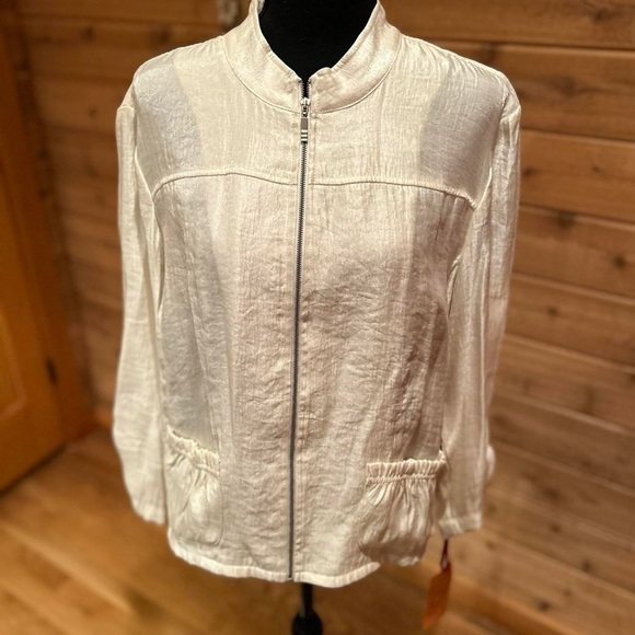 Ruby Rd. | Jackets & Coats | Super Lux Nwt Ruby Rd Zip Up Lightweight ...